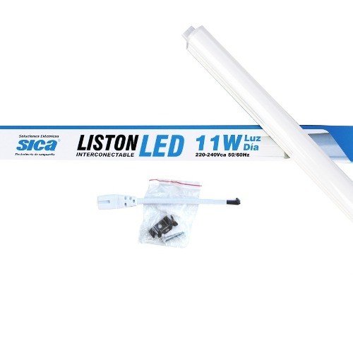LISTON LED ARMADO 11W LUZ DIA SICA | Electronica Barranqueras